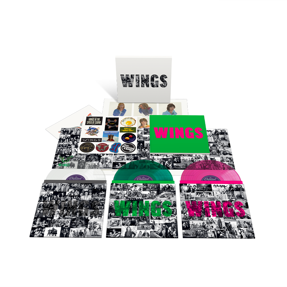 WINGS - 3LP Limited Edition Colour Collection - Store Paul McCartney